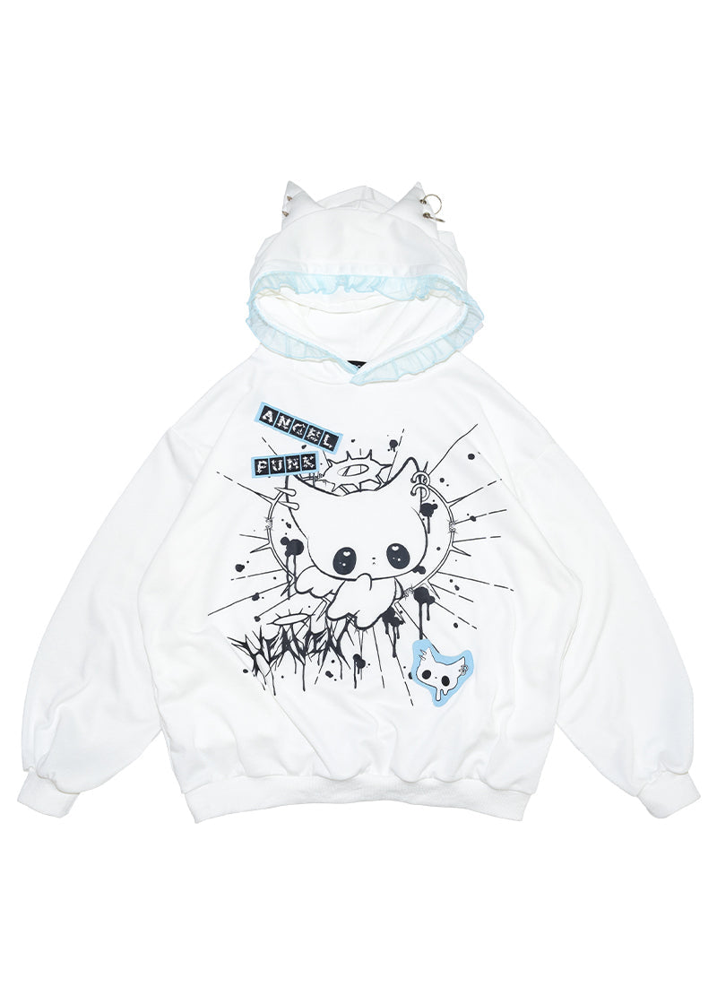 ACDC Rag Baby Punk Devil Punk Oversized Hoodie JR-586-133 | LASR – LA ...