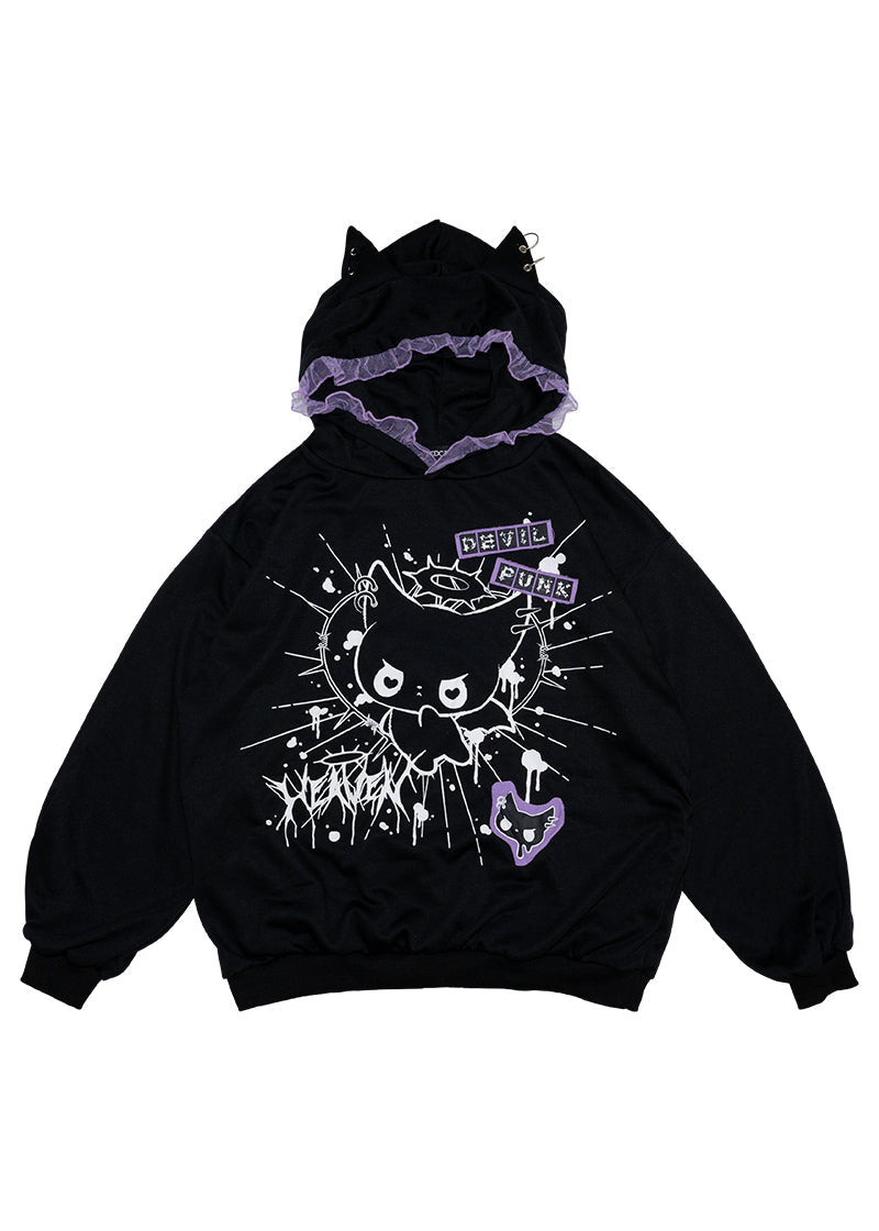 ACDC Rag Baby Punk Devil Punk Oversized Hoodie JR-586-133 | LASR – LA ...
