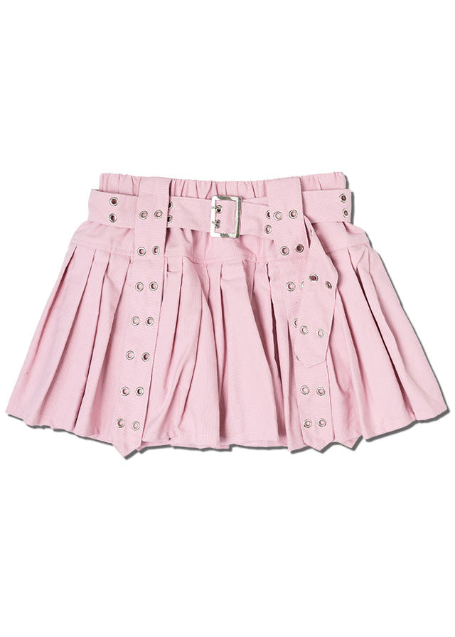 ACDC RAG Royal Road Punk Rock Pink Pleated Skirt KC-21431 | LASR – LA ...