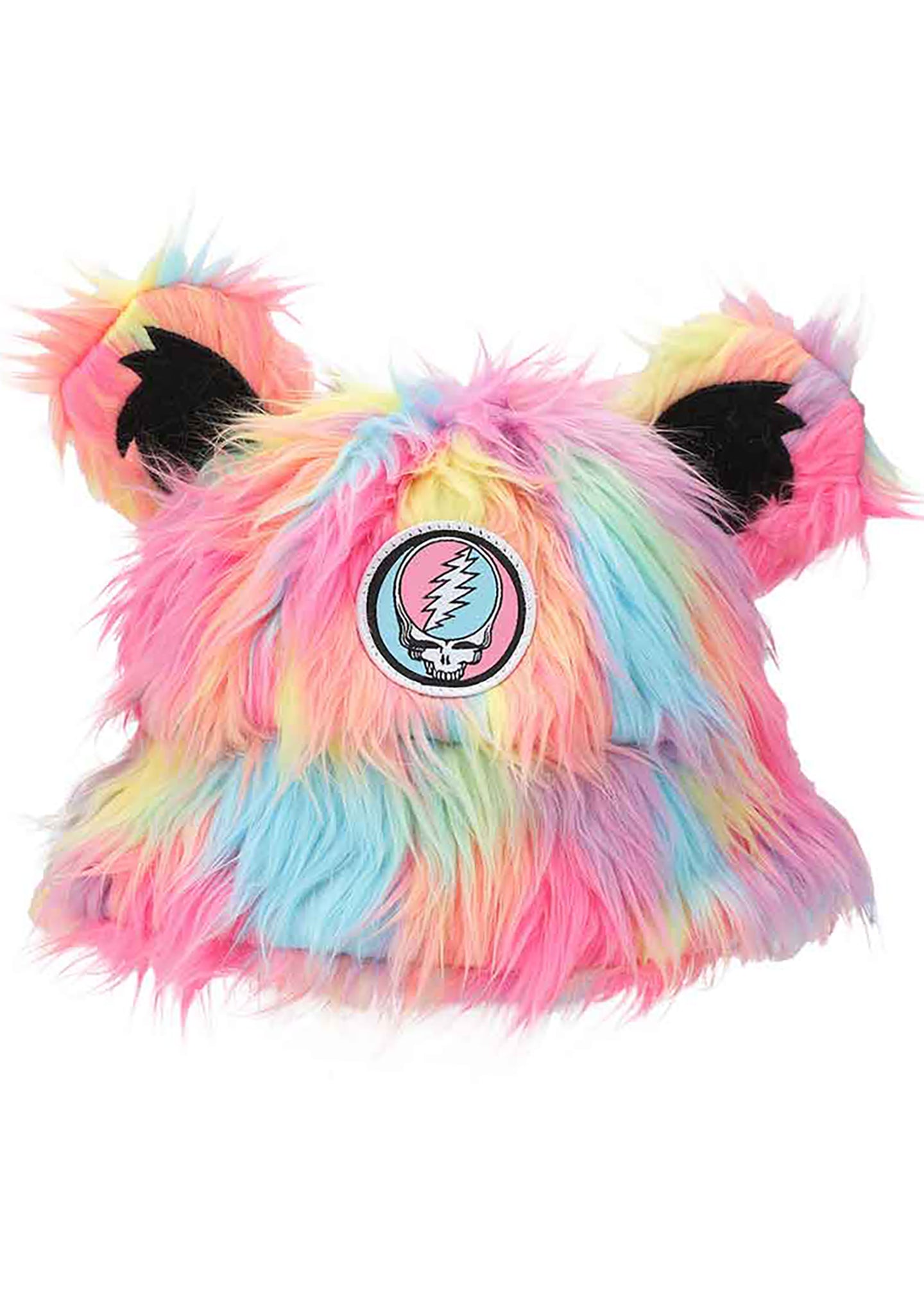 Bioworld X Grateful Dead Dancing Bear Rainbow Fuzzy 3D Bucket Hat ...