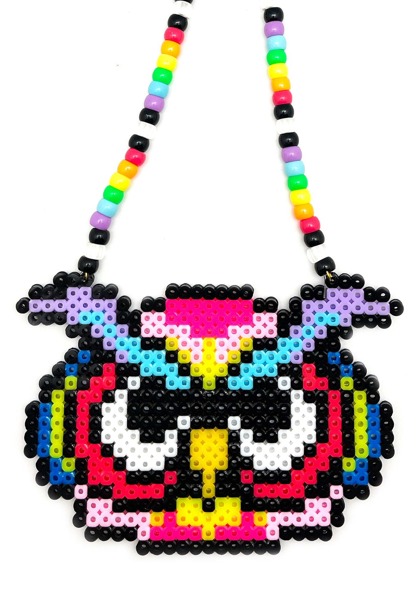 LASR Nocturnal Night Owl Rave Kandi Necklace | LASR – LA Style Rush