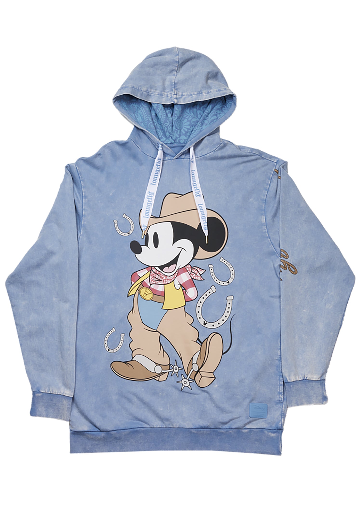 Loungefly X Disney Western Cowboy Mickey Unisex Hoodie WDLFHD0048 ...