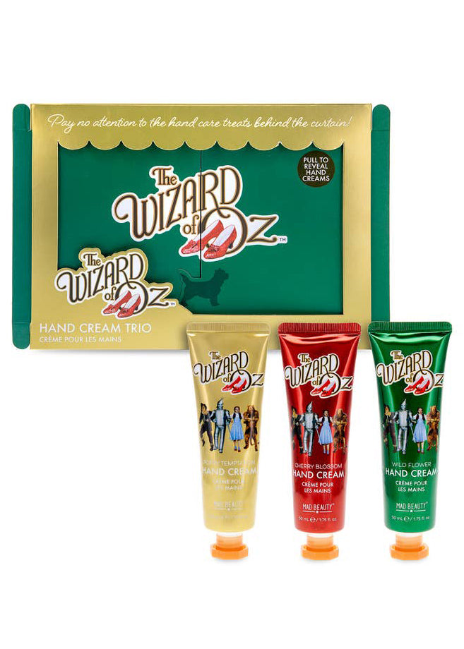 Mad Beauty x Warner Brothers Wizard of Oz Hand Cream Trio Set WZ ...