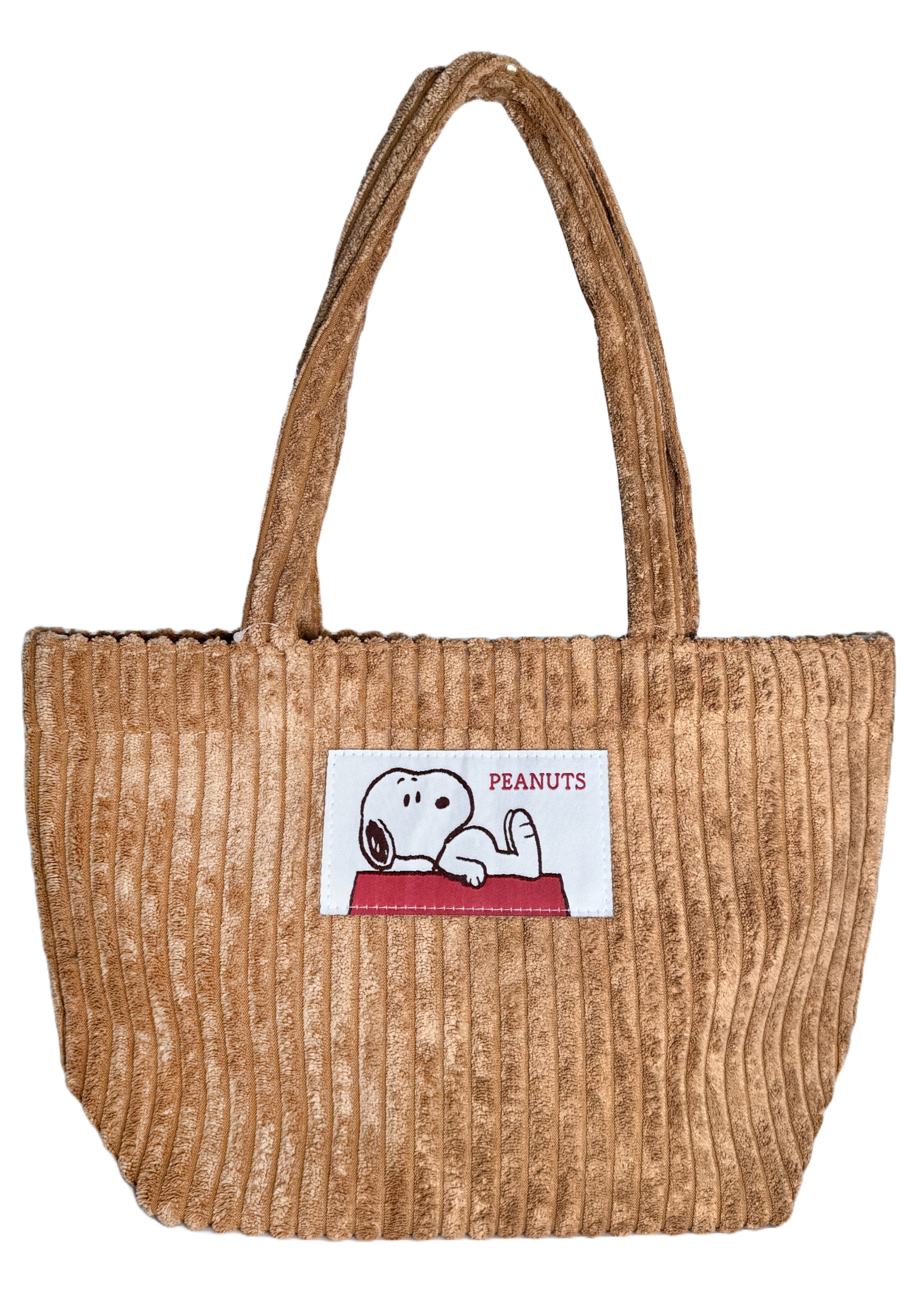 Peanuts Snoopy House Corduroy Tote CBSN-826 | LASR – LA Style Rush