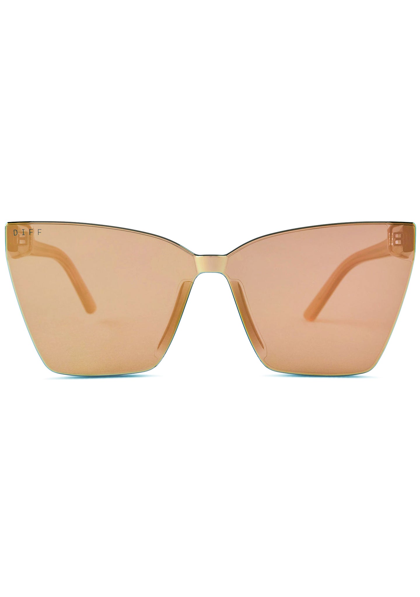 DIFF EYEWEAR | Shop DIFF Eyewear Goldie Sunglasses in Brown Sugar ...