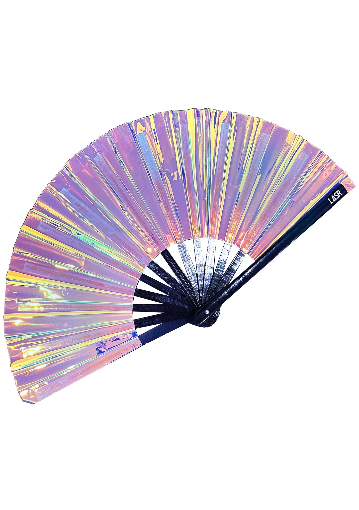 LASR | Shop LASR Electric Storm Iridescent Fluid Rave Fan at ...