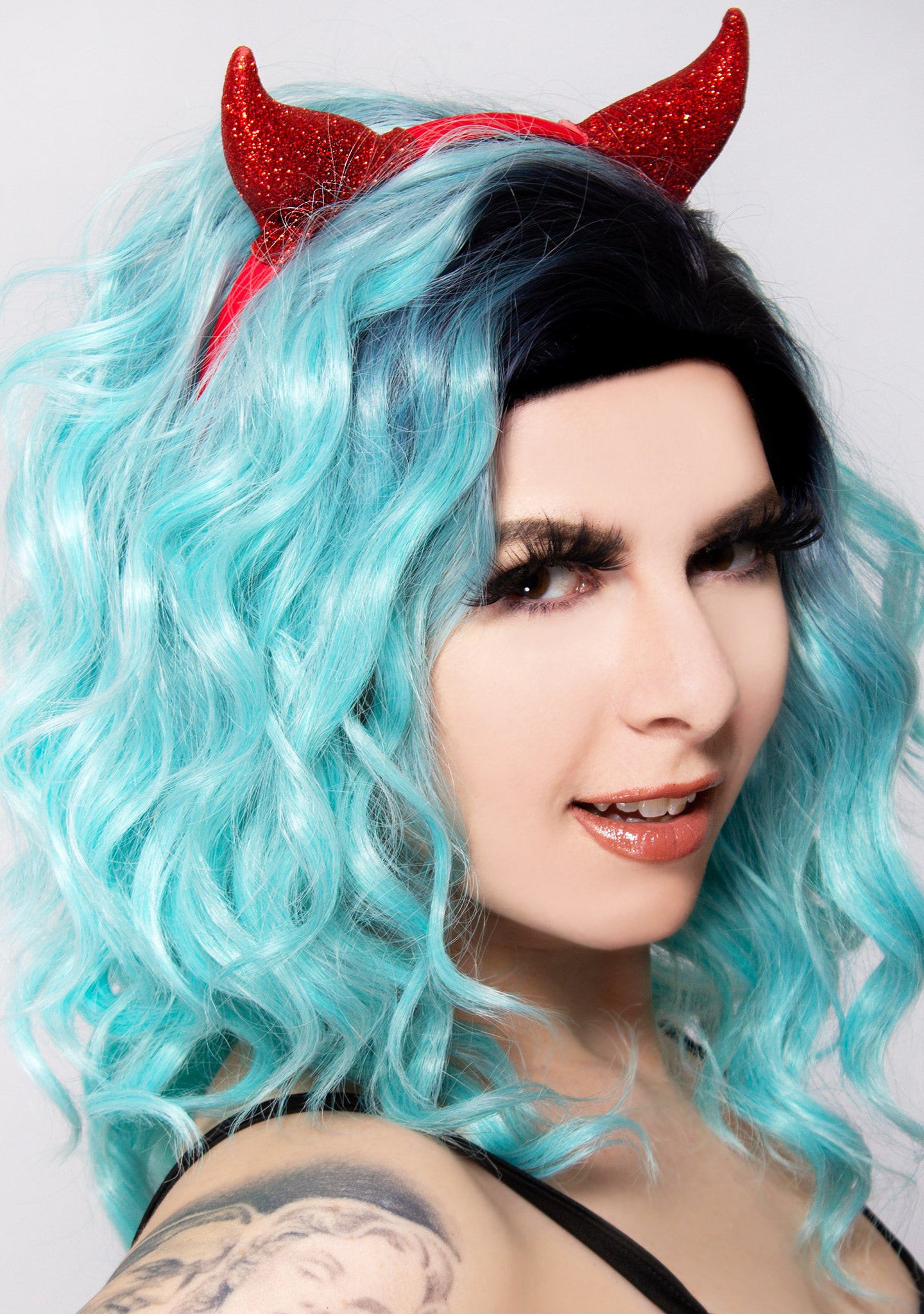 LEG AVENUE | Shop Leg Avenue Devious Devil Glitter Horn Headband at ...