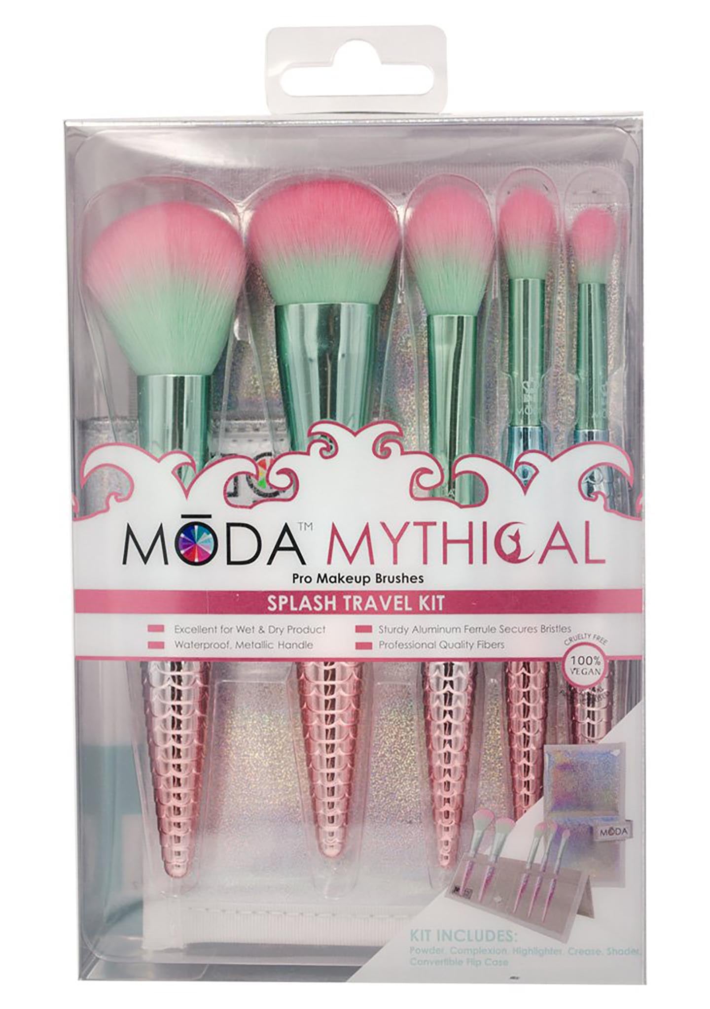 MODA | Shop Moda Mythical Splash 6PC Travel Kit at LAStyleRush.com – LA ...